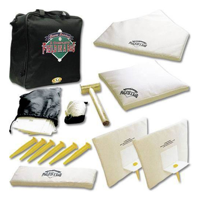 Baseball Field Layout Kit with Bases and Plates