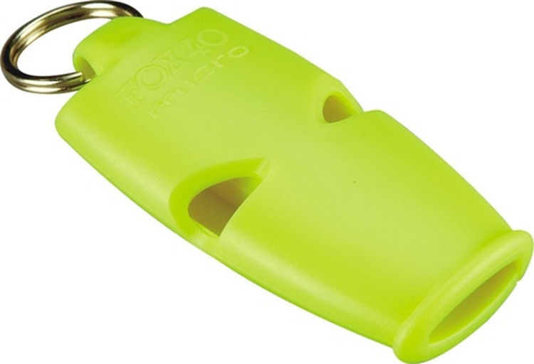 Fox 40 Neon Micro Marine Whistle - Rust-Free & Durable