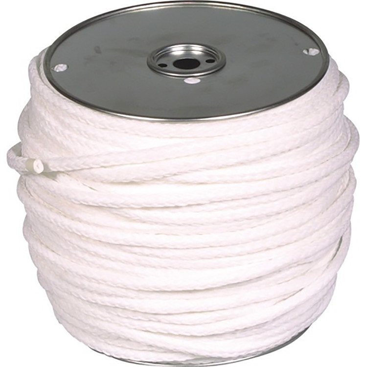 White Aquatic Rope 3/8" x 500' - Floats & No-Twist