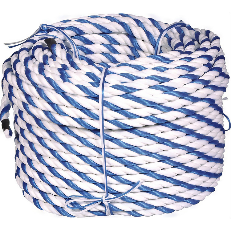 Blue & White Aquatic Rope 3/4" x 300' - 8500 lbs Strength