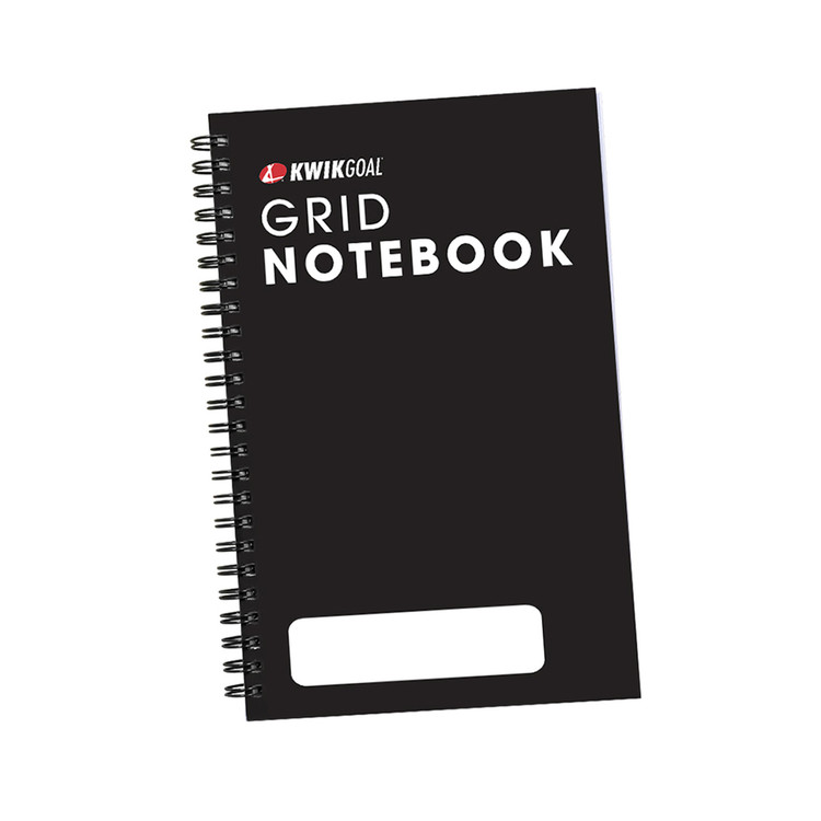 Kwik Goal Soccer Grid Notebook - 80 Pages for Coaches