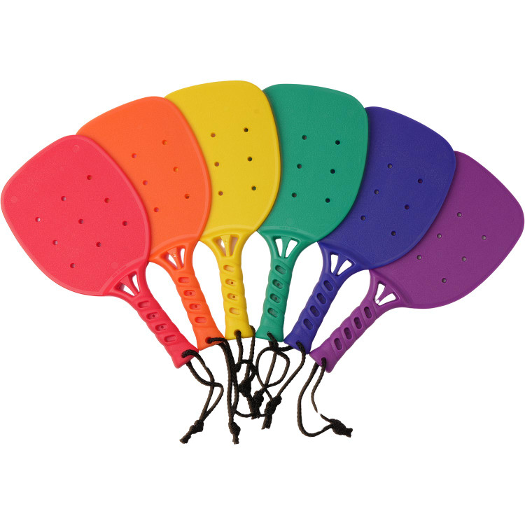 Rainbow Pickle Bats Set of 6 - Colorful Fun!