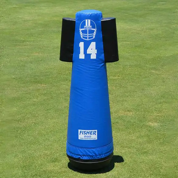 Football Pop Up Dummy 72 Inch Royal With Wings