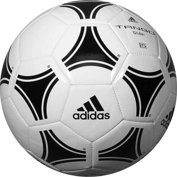 Adidas Tango Glider Soccer Ball - Size 5 - White/Black