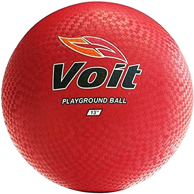 Voit 13" Red Playground Ball – Soft & Durable