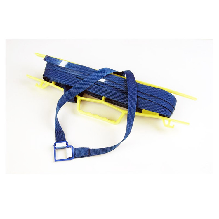 Professional 1 inch Webbed Volleyball Court Line - Blue