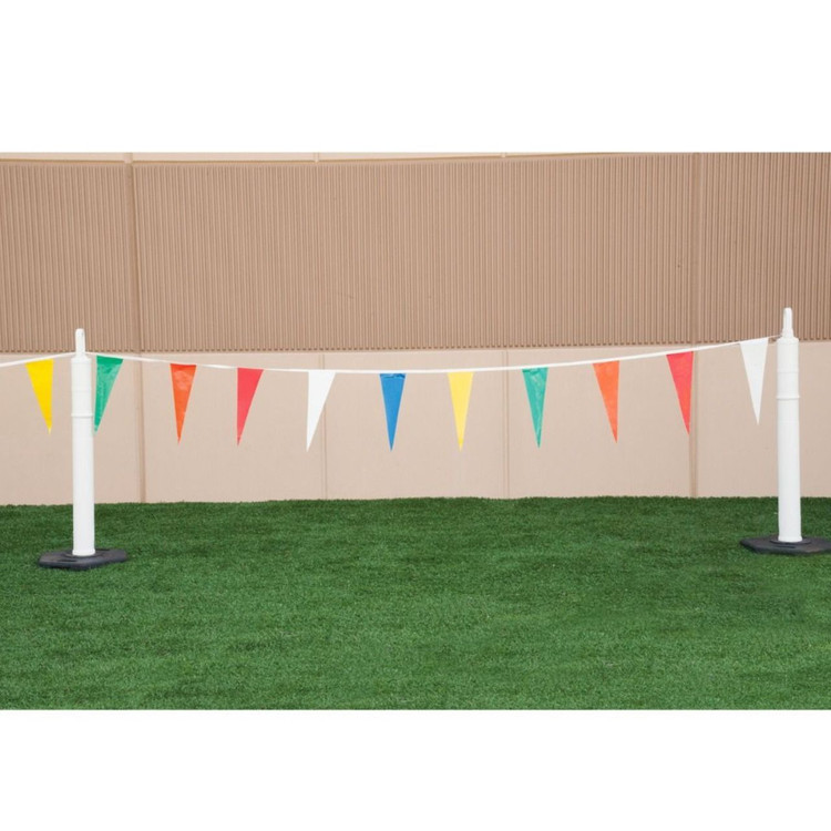 Turf Chute Post with Base for Safe Throwing Events