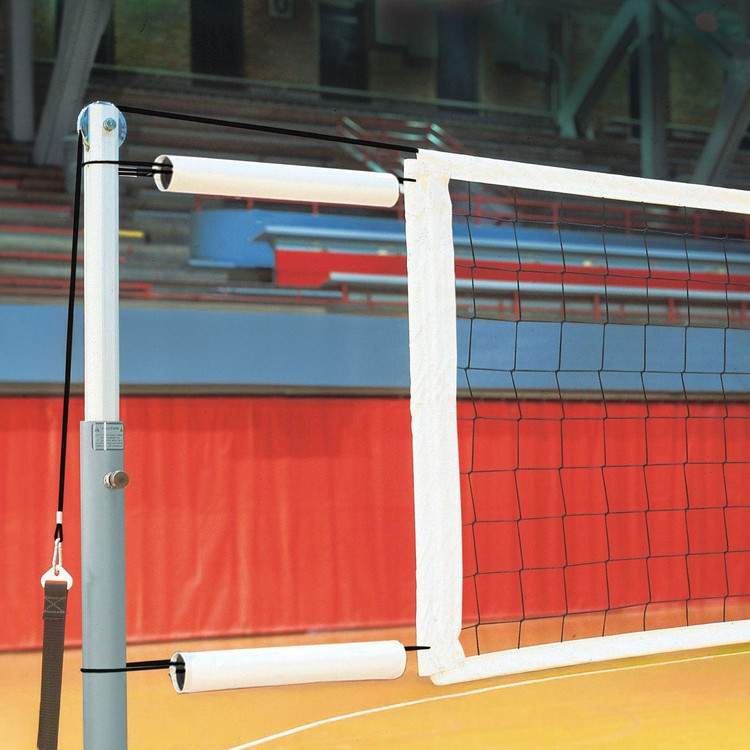 Kevlar Competition Volleyball Net with Cable Covers & Storage