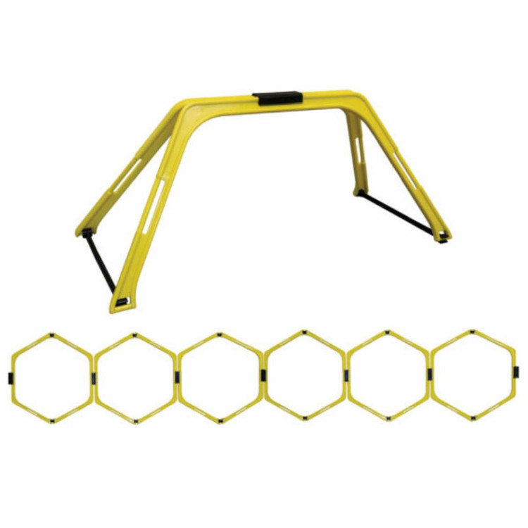 Hex Speed Rings with Carry Bag - Versatile Training Tool