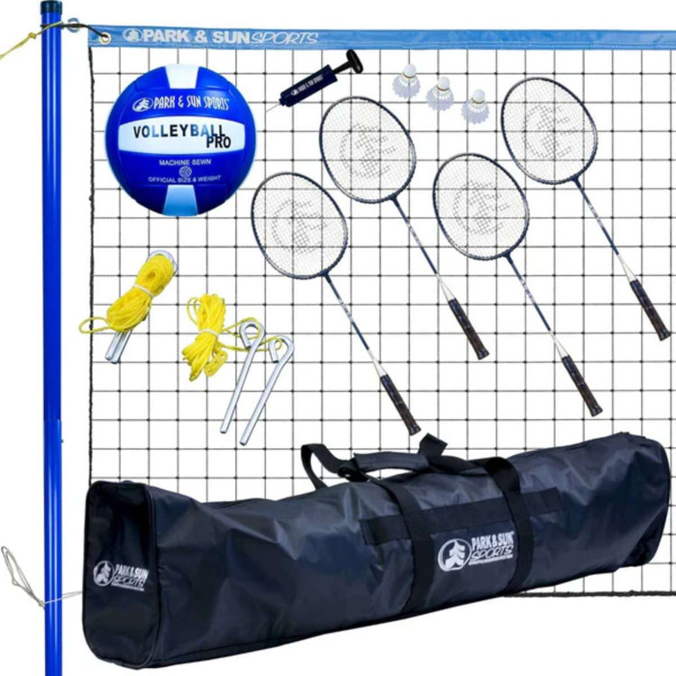 Volleyball Badminton Combo Net System by Park & Sun
