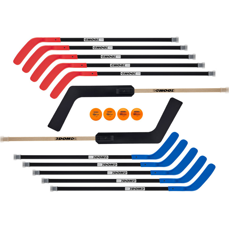 Dom 45" Excel Floor Hockey Set – Intermediate w/ Goalies