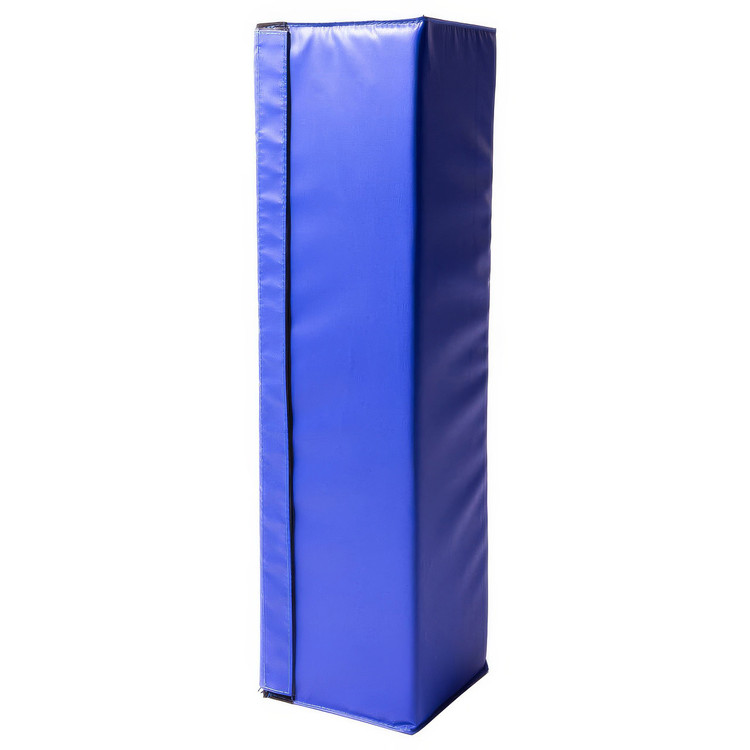 Football Goal Post Pads 6' for 7" Poles — Blue