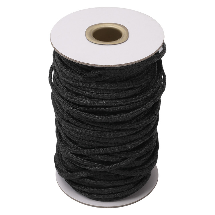Poly Twine 3mm 100 ft Black Outdoor Spool