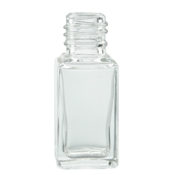 1 Dram (4 ml) Clear Glass Square Vials (No Cap) | Berlin Packaging