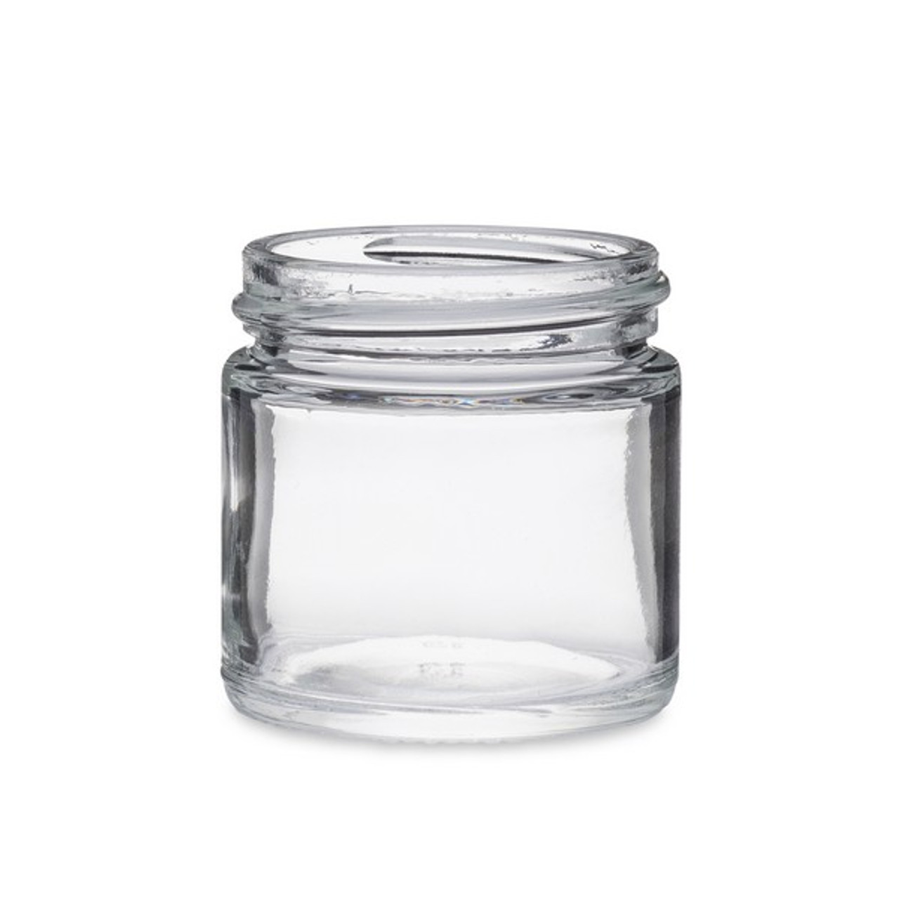 1 Oz Clear Glass Straight Sided Squat Jars Sample Berlin