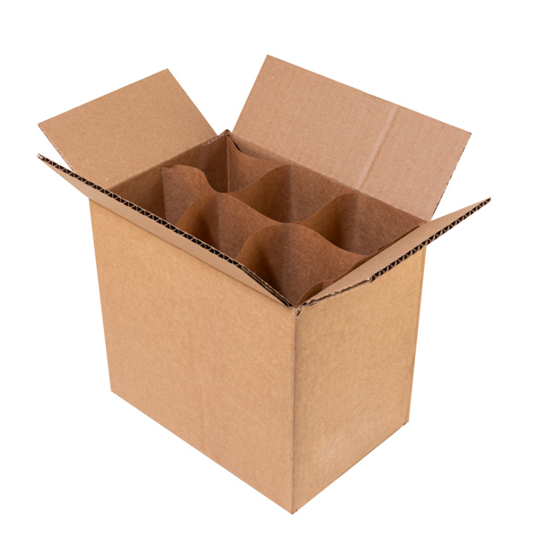 Collapsible Boxes With Pre-Installed Partitions - 6 Pack Tall | Berlin ...