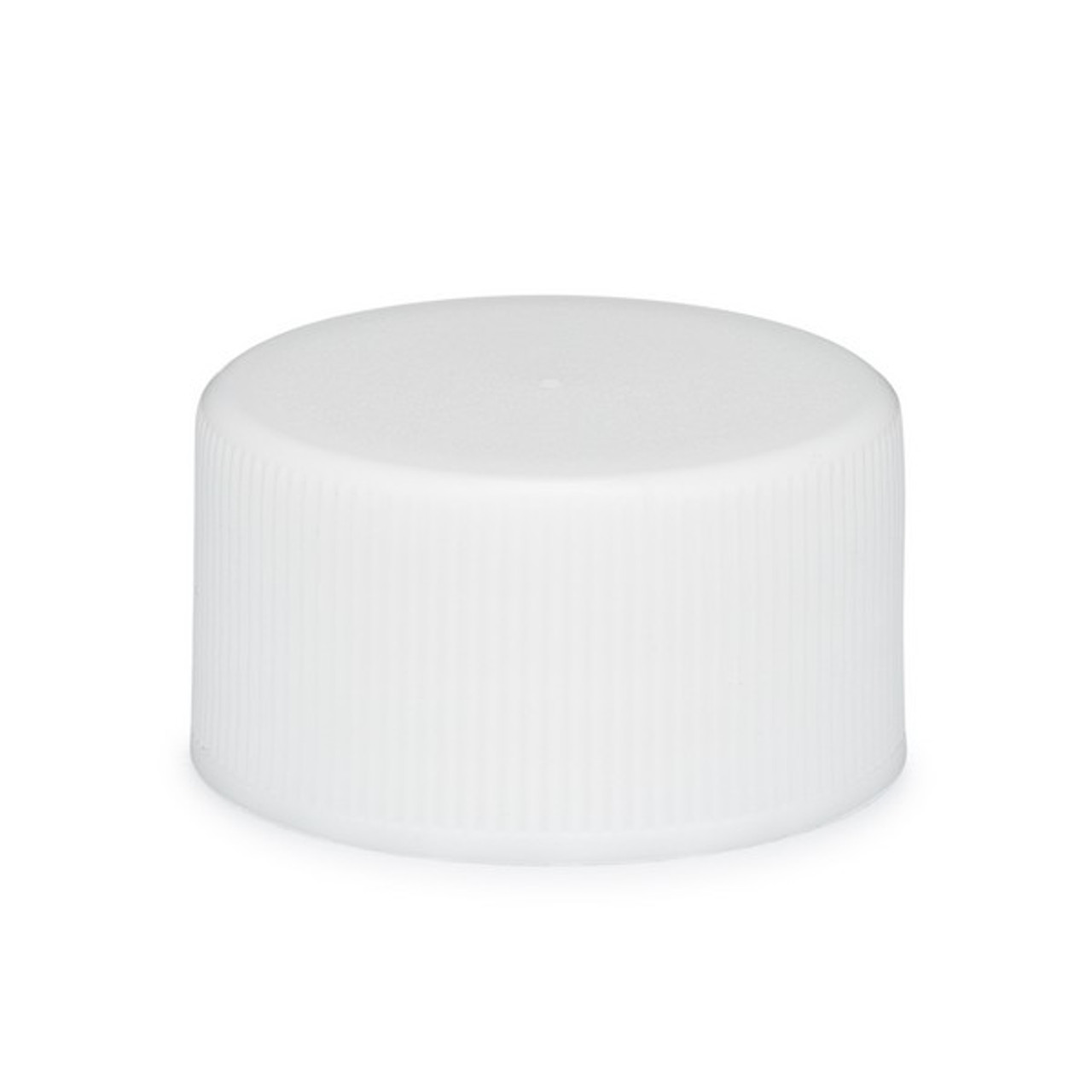 24-414 White PP Plastic Screw Top Cap (Foam Liner) | Berlin Packaging
