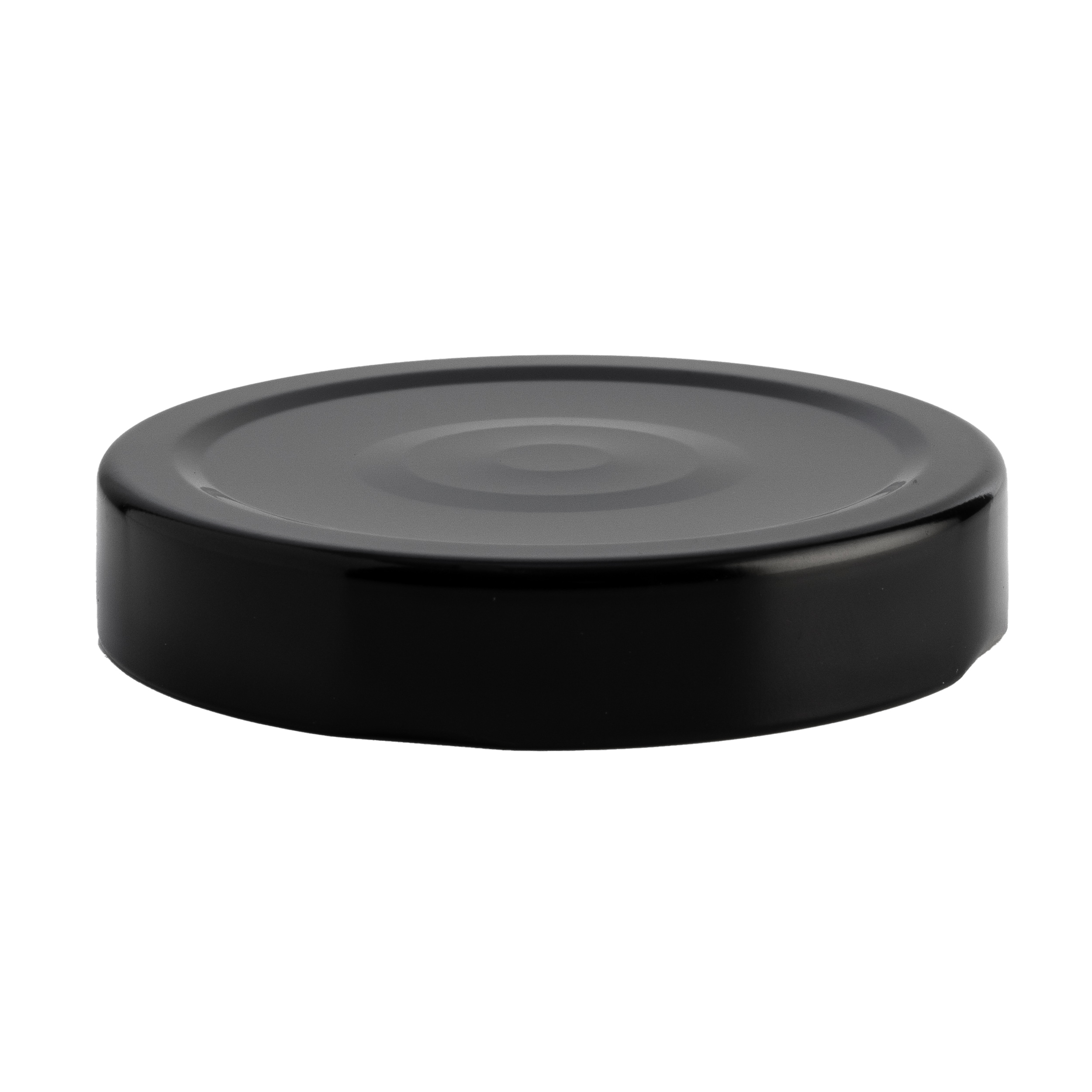 70mm Lug Black Metal Caps with Button, Plastisol Liner | Berlin