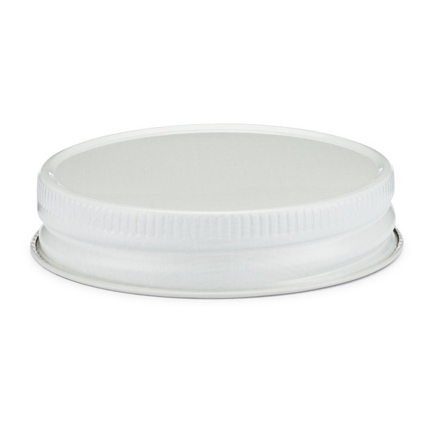 70-G450 White Metal Caps Plastisol Liner | Berlin Packaging