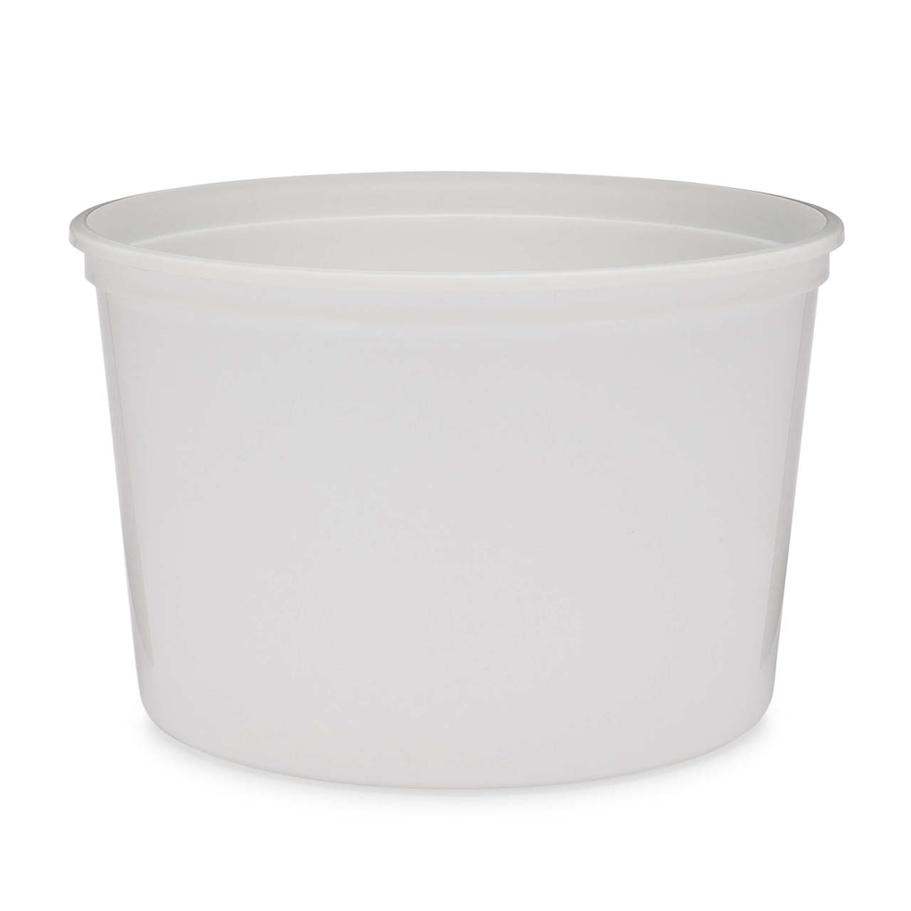 64 oz White PP Round Snap-Lock Container | Berlin Packaging