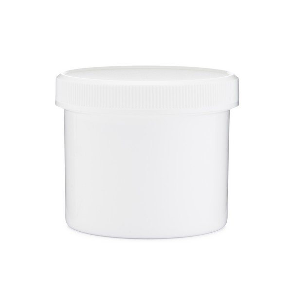 4 oz White PP Straight Sided Jars | Berlin Packaging