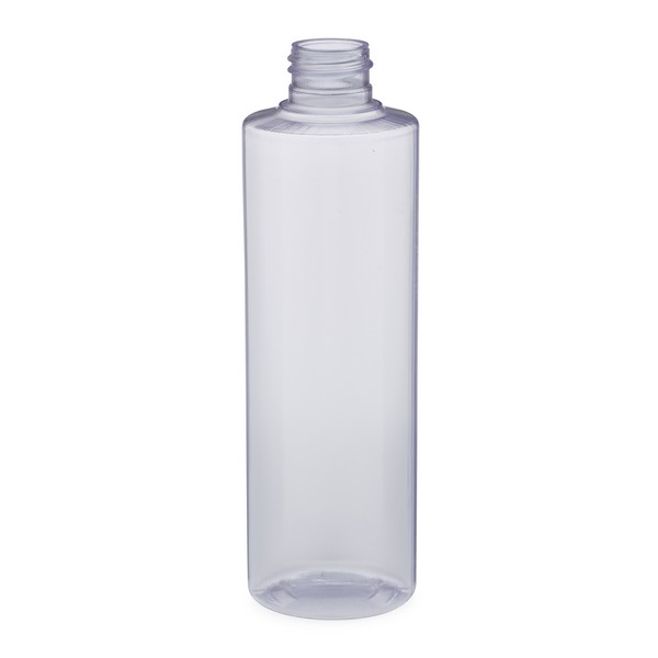 8 oz Clear PVC Cylinder Bottles (Cap Not Included) | Berlin Packaging