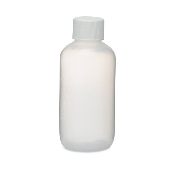 4 oz. Natural LDPE Boston Rounds (White PP Cap) | Berlin Packaging