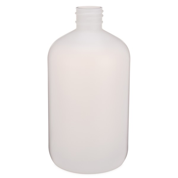 16 oz Natural HDPE Boston Rounds (Cap Not Included) | Berlin 16 oz Natural HDPE Boston Rounds (Cap Not Included) | Berlin