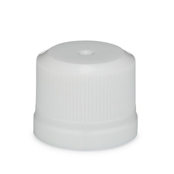 18-KERR White PP TE Screw Top Cap-Sample | Berlin Packaging