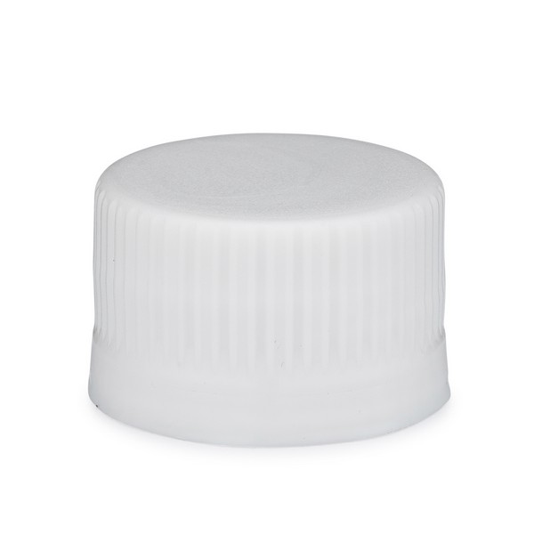 28 mm White PP Plastic Tamper Evident Screw Tops | Berlin Packaging