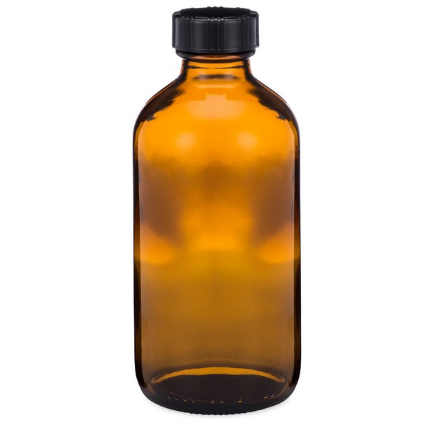 8 oz Glass Boston Rounds (Pulp & Vinyl Lined Cap) | Berlin
