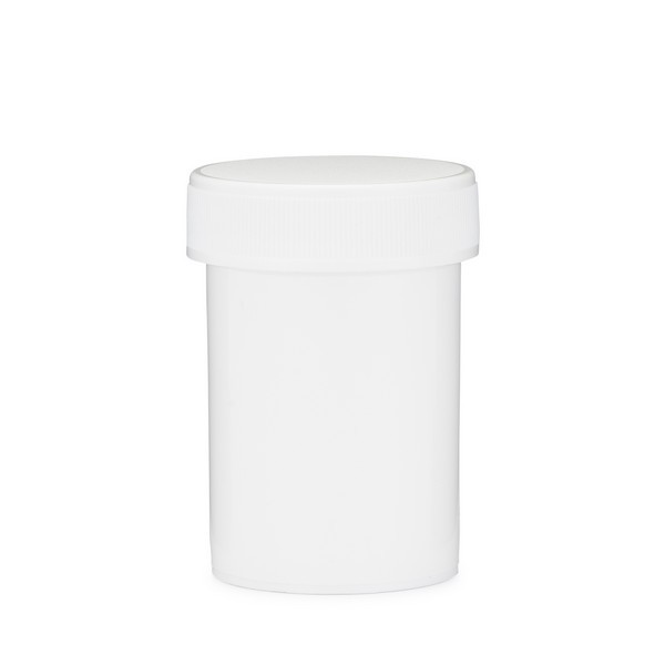 PP Plastic Straight Sided Jars with Ribbed Cap | Berlin