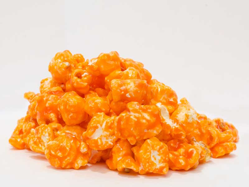 Orange Popcorn | Main Street Fudge and Popcorn in Ohio