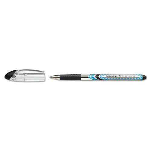 Buy Schneider Slider Stick Ballpoint Pen, 0.8mm, Black Ink, Blue/silver ...