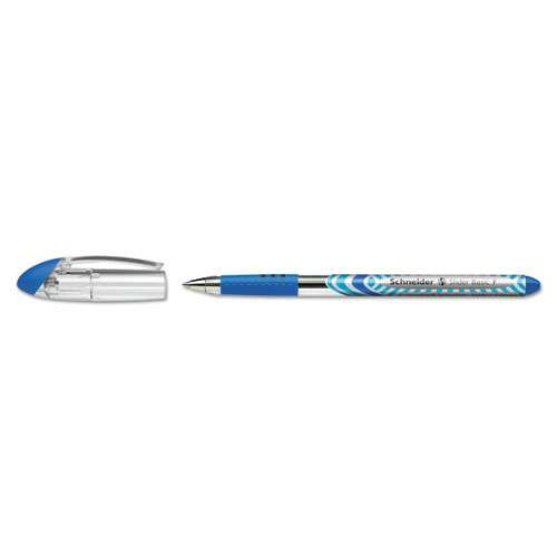 Buy Schneider Slider Stick Ballpoint Pen, 0.7mm, Blue Ink, Gold/silver ...
