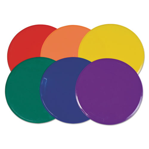 Buy Extra Large Poly Marker Set, 12" Dia, Assorted Colors, 6 Spots/set ...