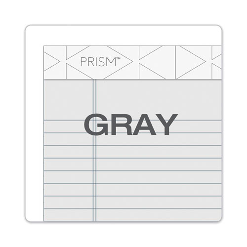 Buy Prism + Colored Writing Pads, Narrow Rule, 50 Pastel Gray 5 X 8 ...
