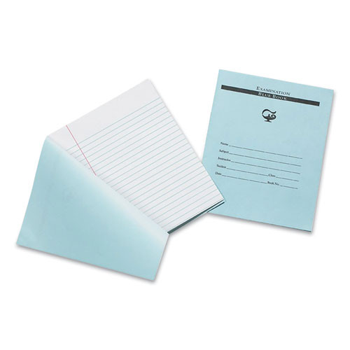 Buy Examination Bluebook, Wide/legal Rule, Blue Cover, 8.5 X 7, 12 ...