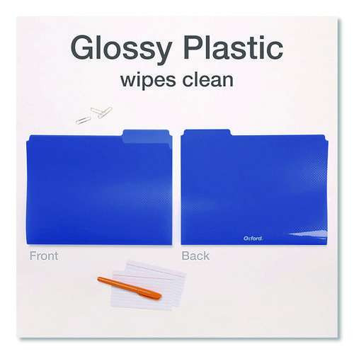 Buy Colorful Poly File Folders, 1/3-cut Tabs: Assorted, Letter Size ...