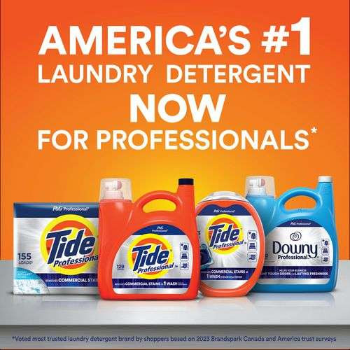 Buy Commercial Powder Laundry Detergent, He Compatible, 155 Loads, 197 ...