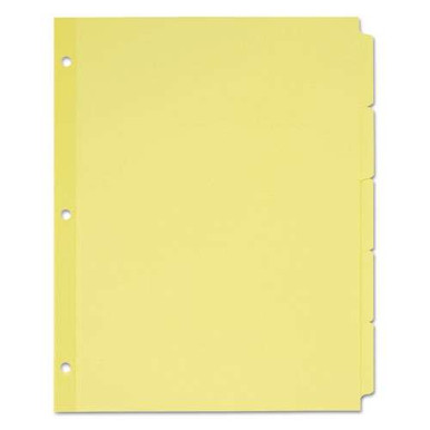 Buy Write And Erase Plain-tab Paper Dividers, 5-tab, Letter, Buff, 36 ...