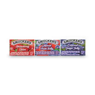 Buy Smucker's Jam Assortment, Single Serving Packs, 0.5 Oz, 200/carton ...