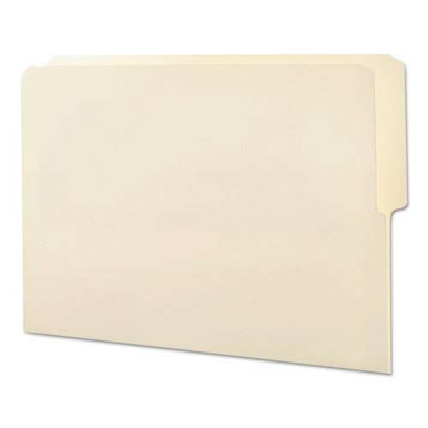 Buy Heavyweight Manila End Tab Folders, 9" High Front, 1/2-cut Tabs ...