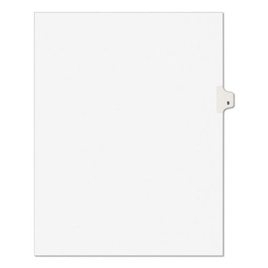 Buy Preprinted Legal Exhibit Side Tab Index Dividers, Avery Style, 10 ...
