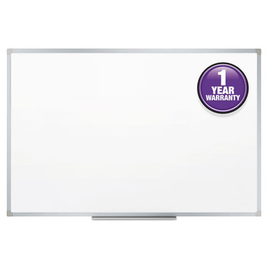 Buy Dry-erase Board, Melamine Surface, 72 X 48, Silver Aluminum Frame ...
