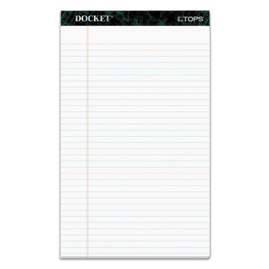 Buy Docket Ruled Perforated Pads, Wide/legal Rule, 50 White 8.5 X 14 ...