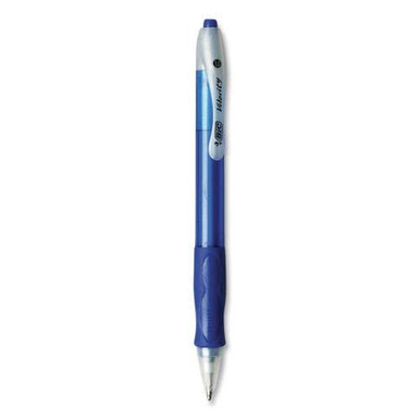 Buy Velocity Easy Glide Ballpoint Pen, Retractable, Medium 1 Mm, Blue ...