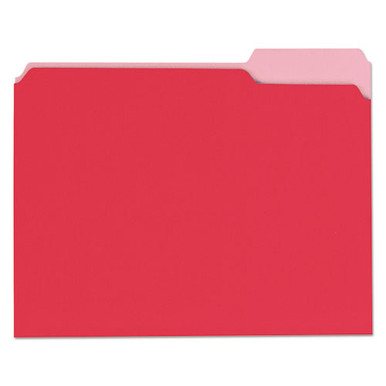 Buy Deluxe Colored Top Tab File Folders, 1/3-cut Tabs: Assorted, Letter ...