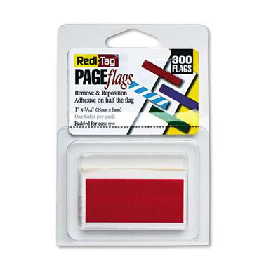 Buy Removable/reusable Page Flags, Red, 300/pack | 123office.com