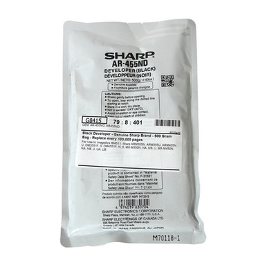 Buy AR455ND | Original Sharp Developer Kit - Black | 123office.com